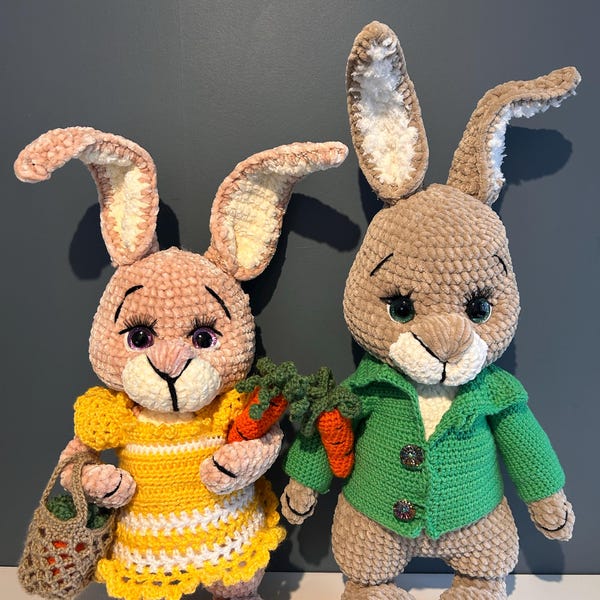 Kangaroo Crochet Plush Pattern / Amigurumi Kangaroo Pattern / Stuffed ...