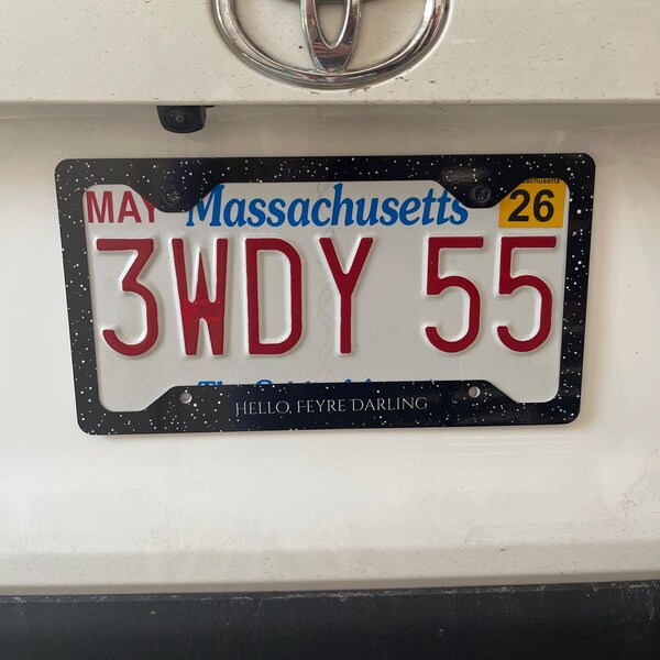 ACOTAR Star Fall License Plate Frame OFFICIALLY LICENSED - Etsy