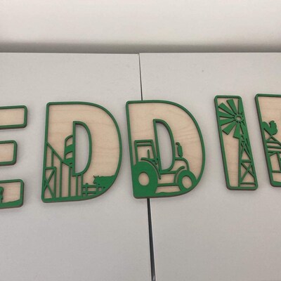 Spider Wall Letters Nursery Wall Sign Spiderweb Themed - Etsy