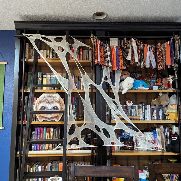 Halloween Decor Spider Web, Outdoor, Indoor, Reusable, Party, Door ...