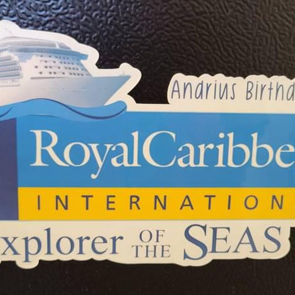 Custom RCL Cruise Door Magnet| Personalized Cabin Decor| Fun Cruise ...