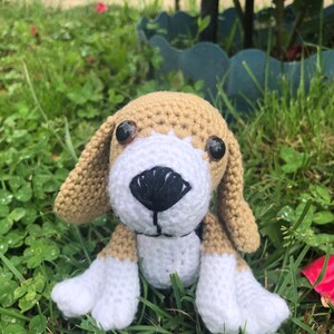 Beagle Dog Amigurumi Crochet Pattern | Etsy