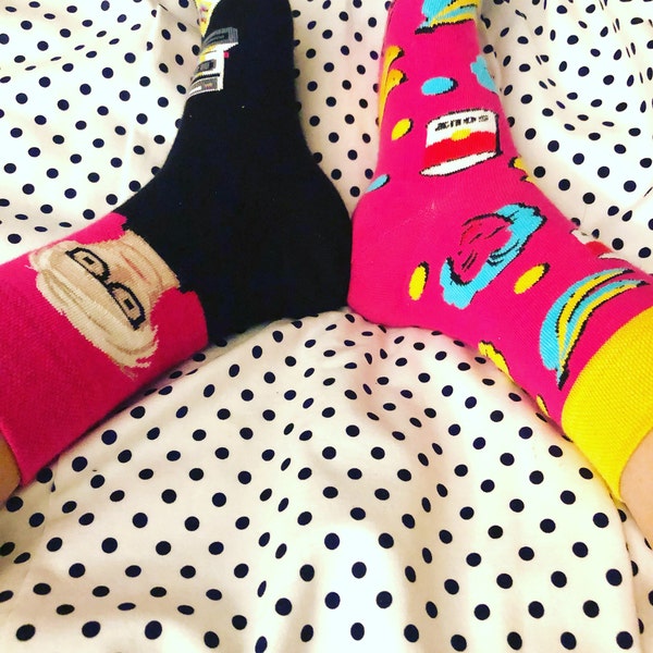 Music Socks From MANY MORNINGS, Women's Socks, Men's Socks, Mismatched ...