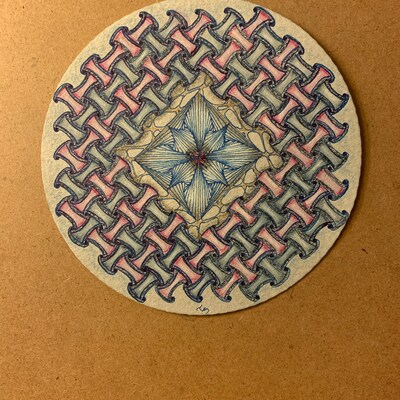 Labyrinth Stencils Set of 4 - Etsy