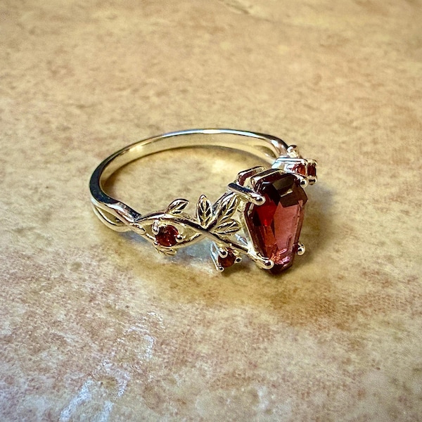 Vintage Ruby Stack Wedding Ring,twig Dainty Micro Pave Band,silver ...