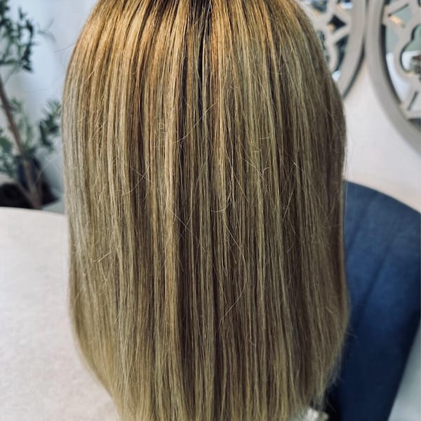Human Hair Women’s Topper Toupee Extensions Enhancer Premium Quality 8 ...