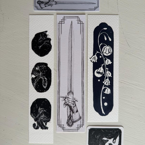 Convallaria Majalis - Lily of the Valley Bookmark • Giclee Print of ...