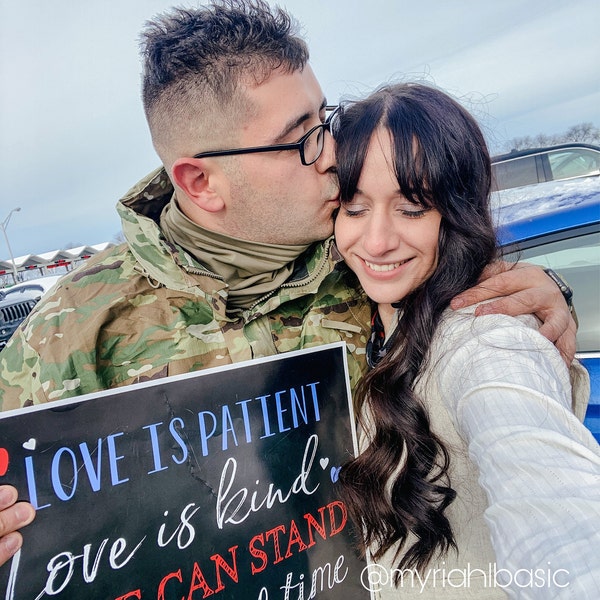Welcome Home Wife Spouse Husband Sign Template Red White Sailor Navy ...