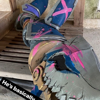 Jinx Arcane Fishbones Cosplay Blueprint and Instruction Guide - Etsy