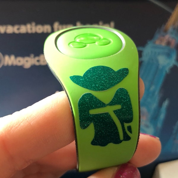 Yoda Disney Magic Band Decal | Disney Yoda Decal | Disney Star Wars ...