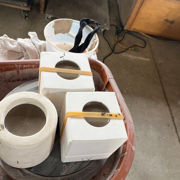 Handleless Cup Plaster Mold for Slip Casting, Casting Mold, Ceramic ...