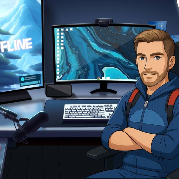 Blue Game Room | Twitch Animated Stream Screen| Starting Screen ...