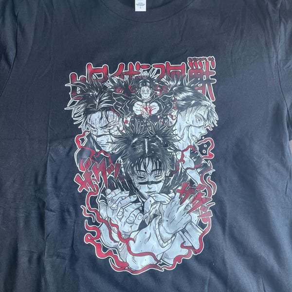 Jujutsu Shirt, JJK Shirts, Anime Graphic Tees, Best Anime Gifts, Kaisen ...