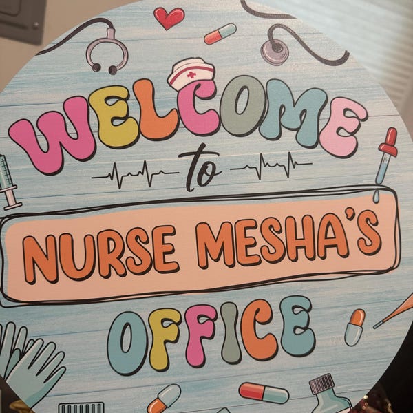 Personalized Math Teacher Door Sign, Back to School, Math Teacher Gifts ...