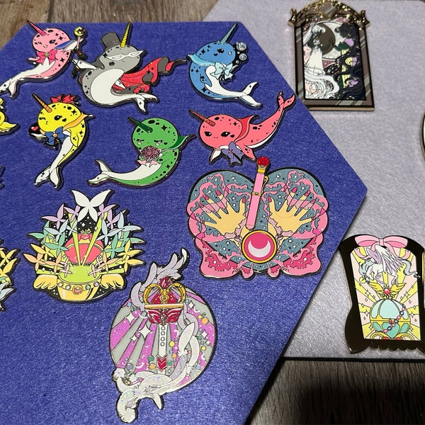 Uni-corn Hard Enamel Pin - Etsy