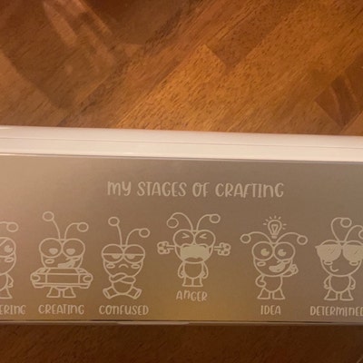 7 Stages of Crafting SVG, Cricut Cutie Stages of Crafting, SVG Files ...