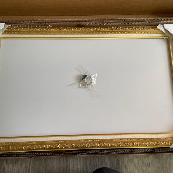 4.25" Gold Fancy Gold Ornate Picture Frame Photo Art Gallery 650G ...