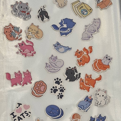 40 Pack Paper Retro 90s Girl Stickers SET 2 - Etsy