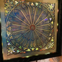 Notre Dame - Southern Rose Window, Layered Digital File, Download SVG ...