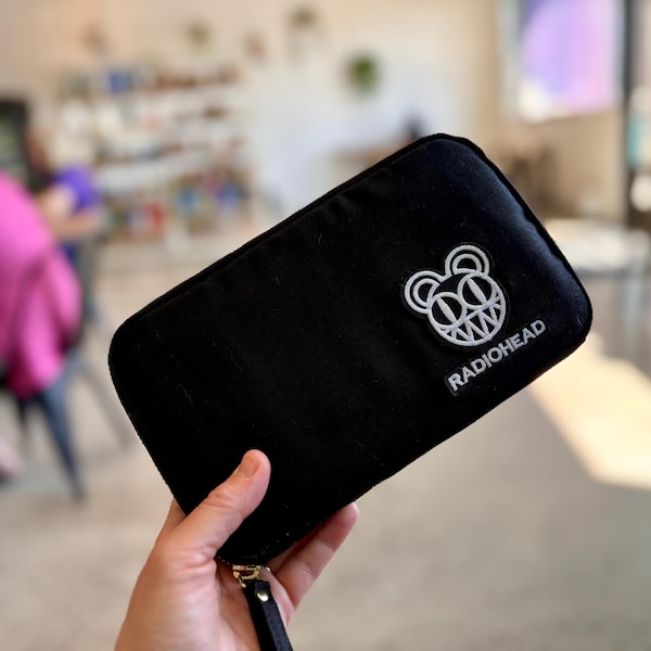 RADIOHEAD PATCH Embroidered Iron-on Bear Kid a Blur Coldplay Oasis ...