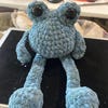 Frank the Froggy Crochet Pattern- Frog With Floppy Legs and Arms - Etsy
