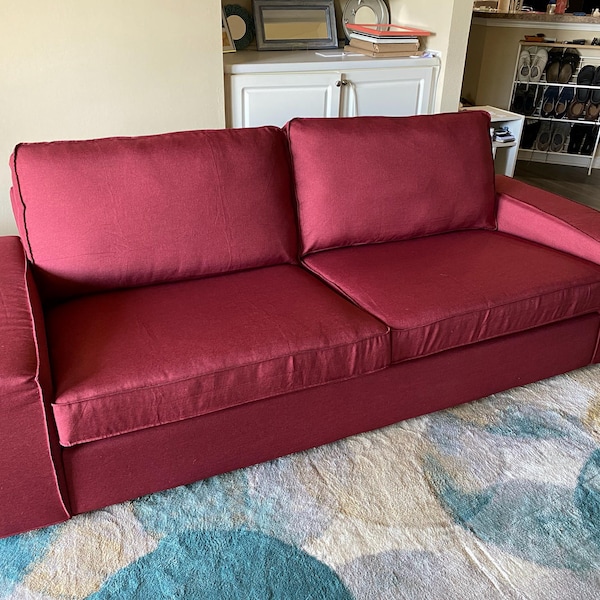 Kivik Cover, KIVIK 3 Seat Sofa Cover, Custom Made Covers to Fit Kivik 3 ...