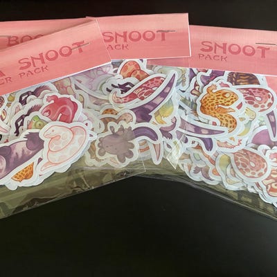 Boop a Snoot Ll Sticker Pack - Etsy