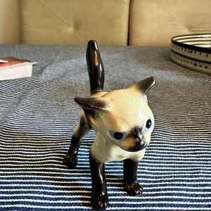 Vintage Rosenthal Germany Porcelain Cat W/curling Paw Figurine ...