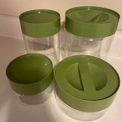 Vintage Tupperware Condiment Caddy With Spoons in Harvest Gold - Etsy