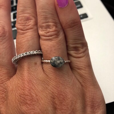 Oval Cremation Ring Sterling Silver OVAL ROPE Pet Loss Ring Pet ...