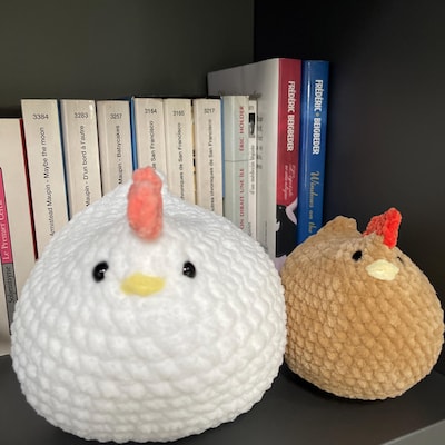Mama and Mini Mabel Chicken CROCHET PATTERN - Etsy Canada
