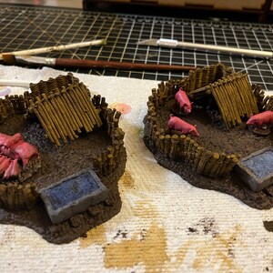 Dnd Petrified Stone Victims Dragon Medusa Lava Tabletop - Etsy India