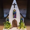 White Primitive Church - Etsy Canada