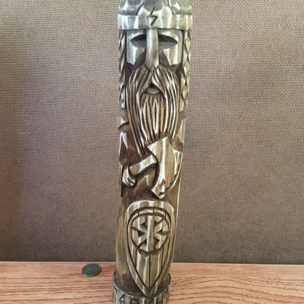 Hand Carved Wooden Slavic Gods: Svarog, Rod, Veles, Perun, Dajdbog - Etsy