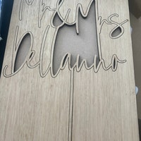 MDF Laser Cut Names Wedding Place Names Table Decoration MDF Placename ...