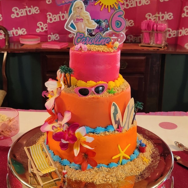 TXT Inspired Cake Topper, Kpop Cake Topper, Birthday Topper, Layered ...