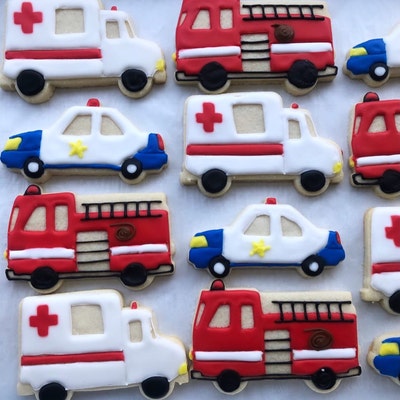 Ambulance EMS Cookie Cutter Medical Theme - Etsy
