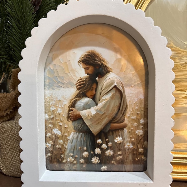 Nativity Painting, Birth of Jesus, Star of Bethlehem, Joseph Mary and ...