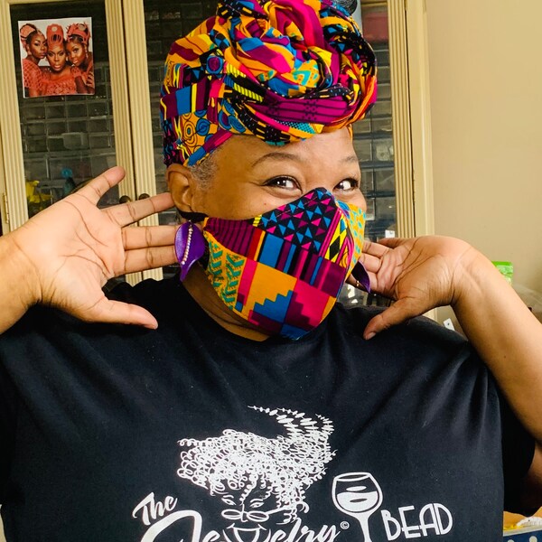 Purple ‘n’ Bronze Soft African Wax Print, Ankara, African Textiles, 100 ...