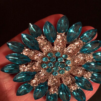 Daisy Flower Brooch Handmade Crocheted Flower Brooch White - Etsy