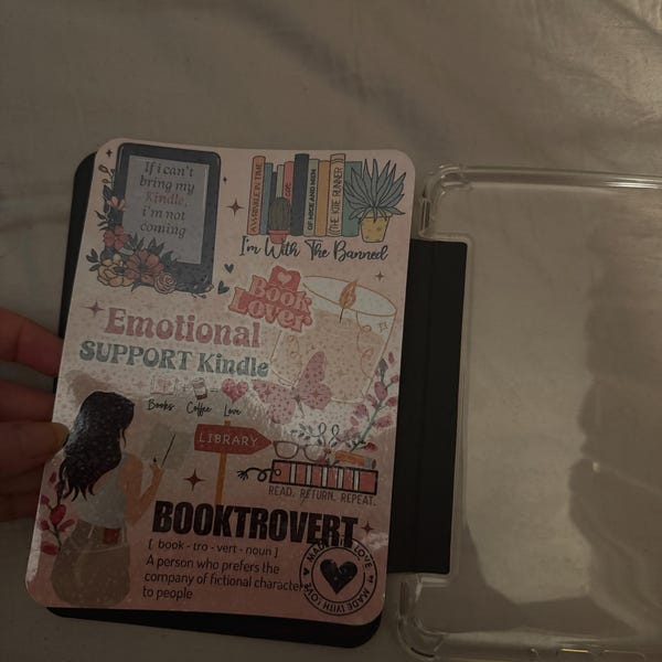 Kindle Insert Kindle Srickers E-reader Holographic Case Insert Kindle ...