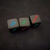 100 Custom Dice With Free Artwork Prep / Carved D6 / Boardgames ...
