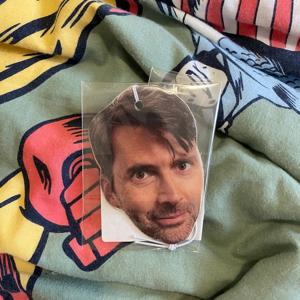 David Tennant Car Air Freshener Actor Air Freshener Doctor Who Air ...
