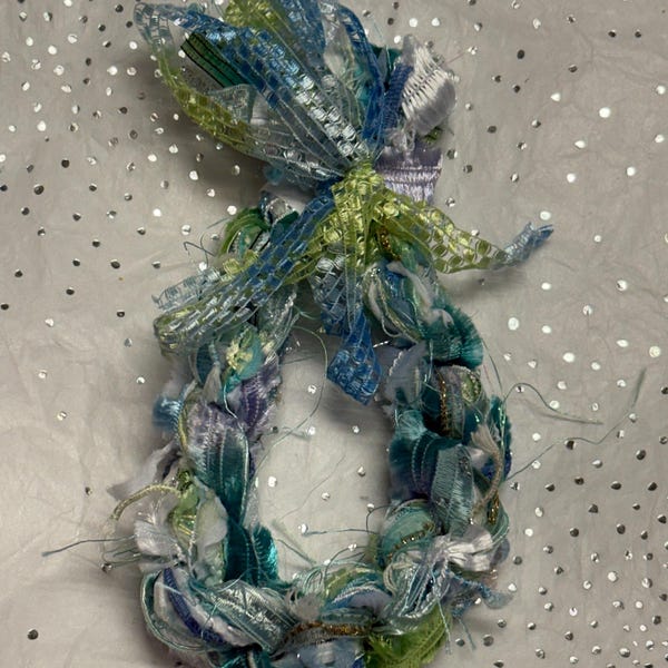 Sea Glass Fringe Effects™ Water Colors Ribbon Bundle 21 Yards - Etsy