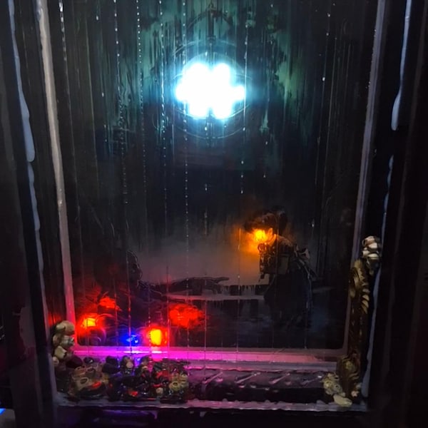 Ghost Gal, Light Up, Ghost, Diorama, Haunting, Pet Ghost, Ghost Jar ...