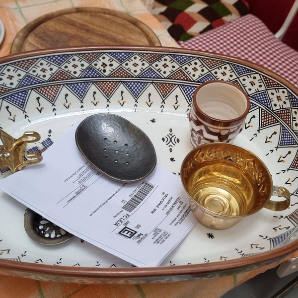 Hand Painted Ceramic Wash Basin-moroccan Ceramic Sink-bathroom Sink ...