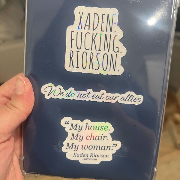Xaden F Riorson Sticker 2in - Etsy