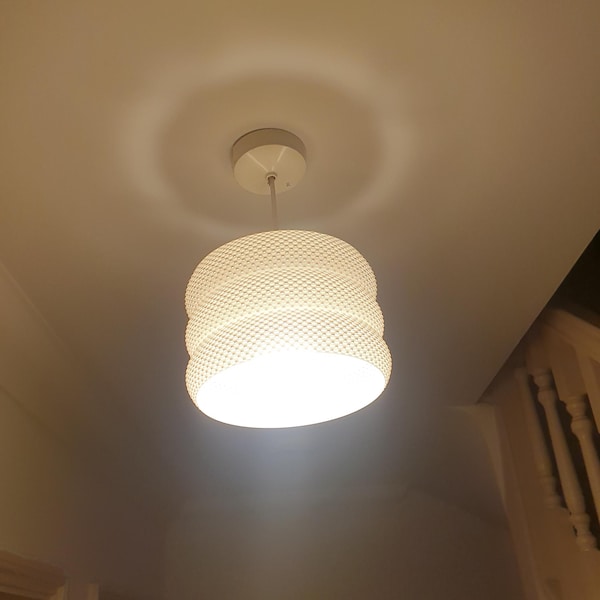 Translucent Clara Lampshade Pendant Ceiling Light by Lunfardo - Etsy UK