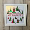 3D CHRISTMAS TREE FOREST Svg - Christmas Shadow Box Svg - for Cricut ...