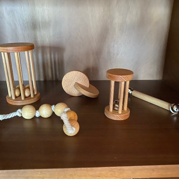 Cylinder With Ball. Ball Cylinder. Ball Rattle. Montessori Cylinder ...